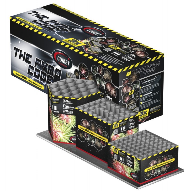 Batterie pyro code - Le Cotillon